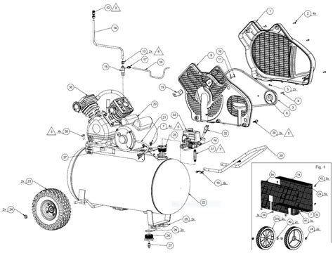Ind Air 1 6 Rhp 20 Gl Hz V Twin 135 Psi