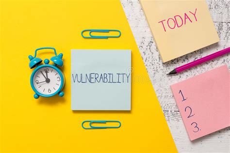 Handwriting Text Writing Vulnerability Concept Meaning State Of Being