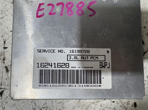 Ecu Commodore Holden 1996
