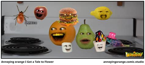 Annoying Orange I Got A Tale To Flower Comic Studio