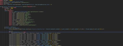 Im Trying To Make A Model Move From Its Current Position With Tween