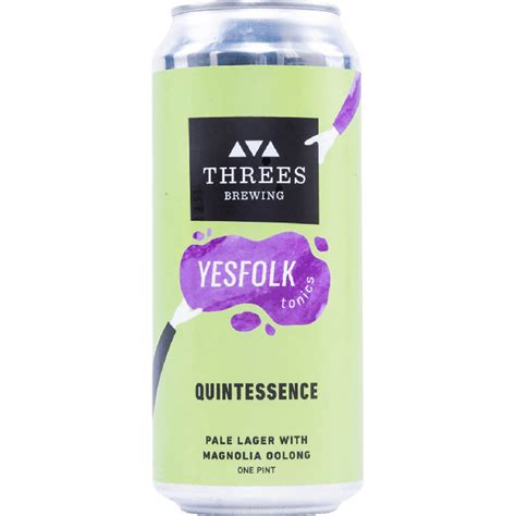 Quintessence Threes Brewing Buy Craft Beer Online Half Time Beverage Half Time