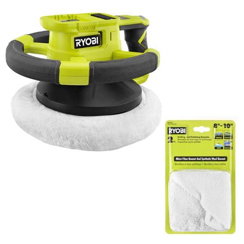 ryobi one 18v cordless 10 in variable speed random orbit buffer too