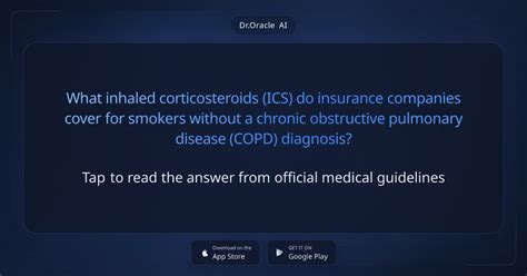 What Inhaled Corticosteroids Ics Do Insurance Companies Cover For Smokers Without A Chronic
