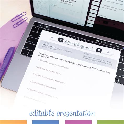 Subject And Verb Agreement Errors Grammar And Writing Errors With