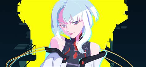2340x1080 Resolution Cyberpunk Edgerunners Hd Lucy Fan Art 2340x1080
