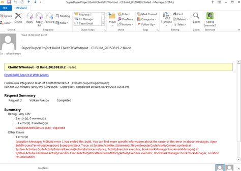 Continuous Integration With Tfs Express 2015 From Scratch Playground