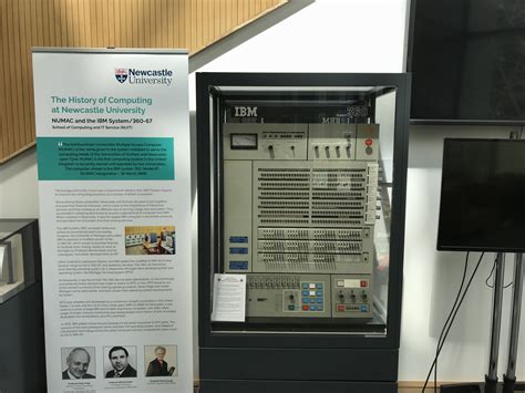 Cabinets 2 And 3 The Ibm 360 67 Newcastle University Historic Computing