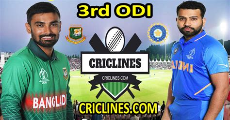 Today Match Prediction Bangladesh Vs India Dream11 3rd Odi 2022 Who