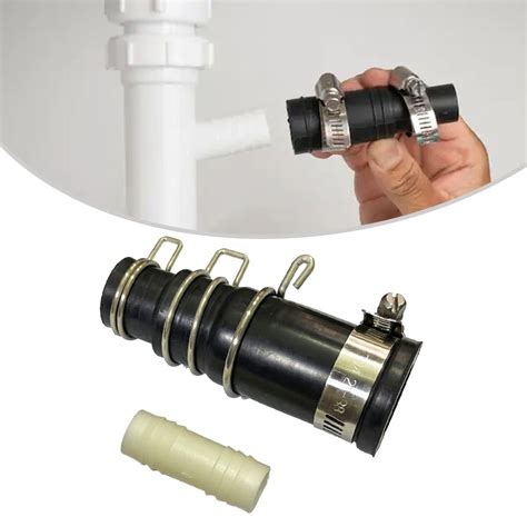 Garbage Disposal To Dishwasher Drain Hose Connector Adapter Reducerrubber Tube