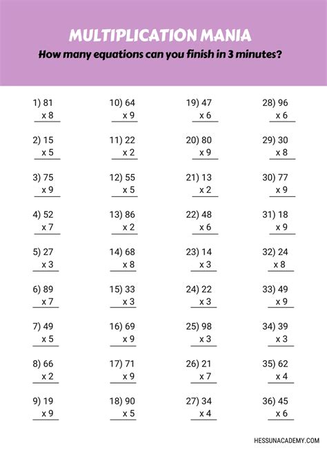 Multiplication Vertical Hess UnAcademy