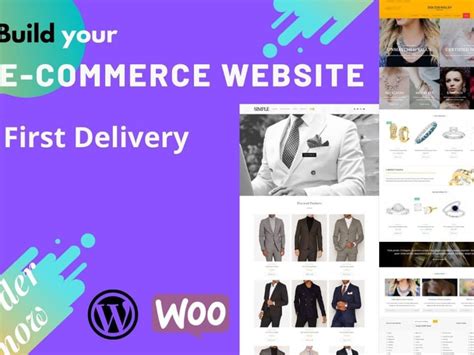 Responsive Wordpress Woocommerce Store Design Online Ecommerce Website Upwork