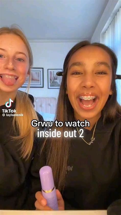 Grwm To Watch Inside Out 2 💗💐 In 2024 Skin Care Routine Skin Care