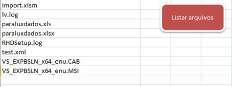 Listar todos os arquivos de um diretório