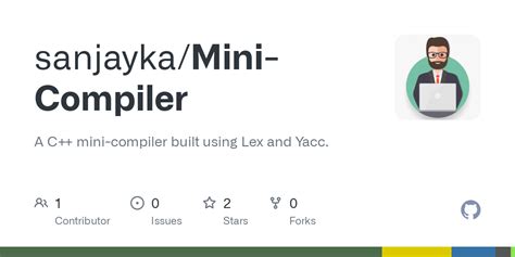 github sanjayka mini compiler a c mini compiler built using lex