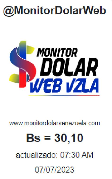 Dolar Bcv Hoy Viernes 7 De Julio 2023 Segun El Banco Central De
