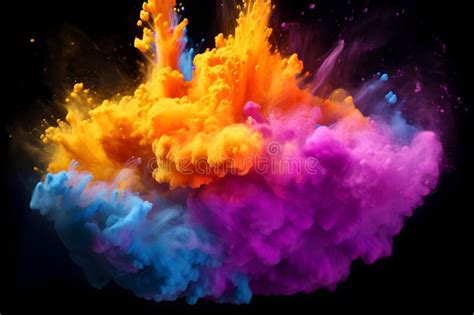 Visually Striking Abstract Representation Of Sound Waves In Motion Ai Generated Stock