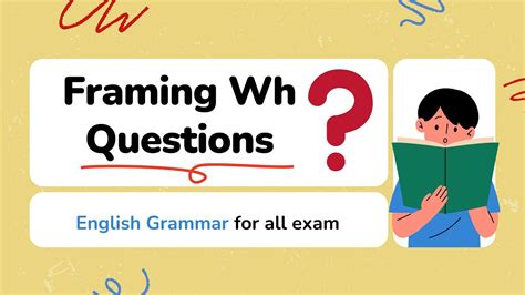 Framing Wh Questions Exercises With Answers Scoringtarget