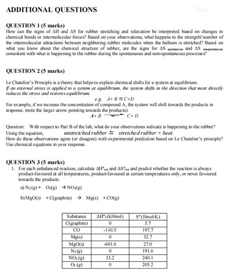 Solved ADDITIONAL QUESTIONS NQUESTION Marks NHow Can Chegg Com