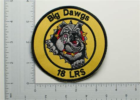 Us Air Force Big Dawgs 18 Logistics Readiness Squadron Patch