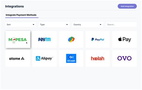 Integrate With Mpesa Payment Method No Code Integration