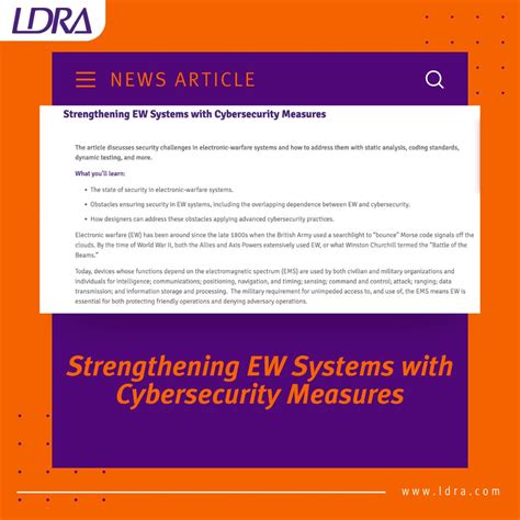 Ldra Limited On Linkedin Ldra Electronicwarfare Cybersecurity Staticanalysis C5isr
