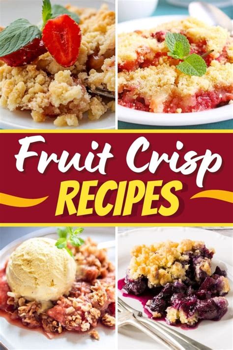 12 Best Fruit Crisp Recipes For Every Season Insanely Good