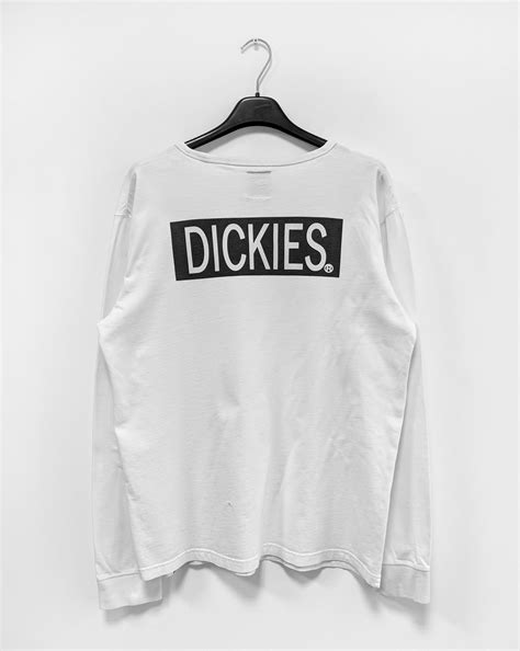 Dickies Dickie Long Sleeve Big Logo White Grailed