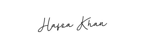 91 Hafsa Khan Name Signature Style Ideas Latest E Sign