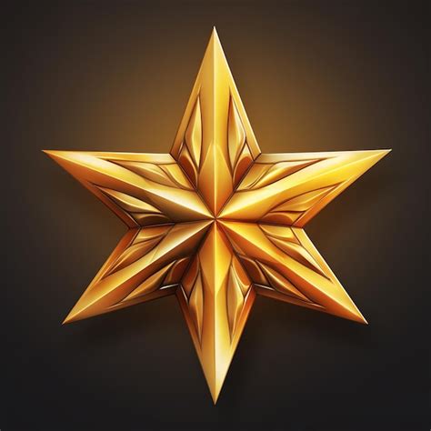 Premium Photo 3d Render A Star Icon Icon Design For Game Ui Banner