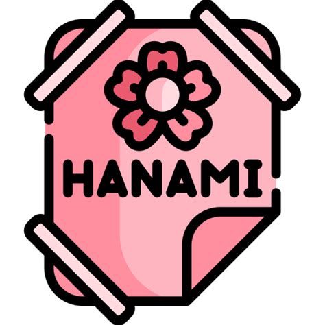 Hanami Kawaii Lineal Color Icon
