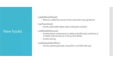 Concurrent Rendering Adventures In React 18 Ppt