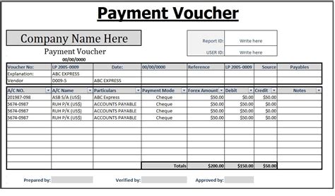 Payment Voucher Templates 17 Free Printable Word Excel And Pdf