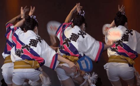 阿波踊り ハミチラポッチ☆動画紹介エログ