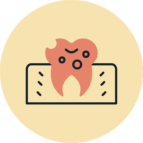 Cavity Vector Icon 39419924 Vector Art At Vecteezy