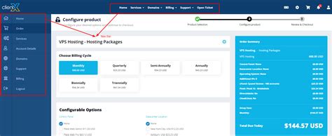 How To Disable The Nav Bar On Order Form Knowledgebase Whmcs Global