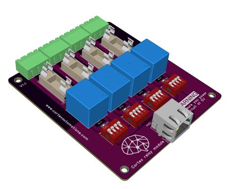 relay board cortex automation