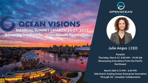 Oceanvisions2025 Oceaninnovation Climatesolutions Sustainableoceans Openoceanrobotics