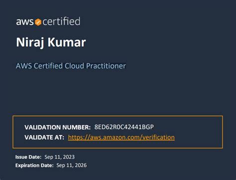 Niraj Kumar On Linkedin Aws Cloud Certification Awscloudpractitioner Cloudcomputing Career…
