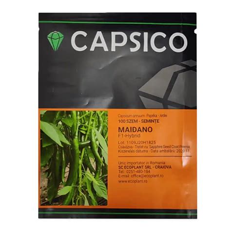 Seminte Ardei Iute Maidano F1 • Diaplant Ro