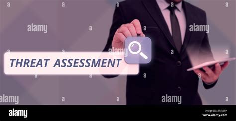 Conceptual Caption Threat Assessment Business Approach Determining The Seriousness Of A