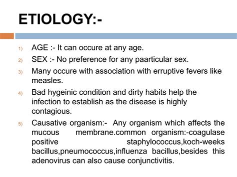 Acute Catarrhal Or Acute Muco Purulent Conjunctivitis Pptx