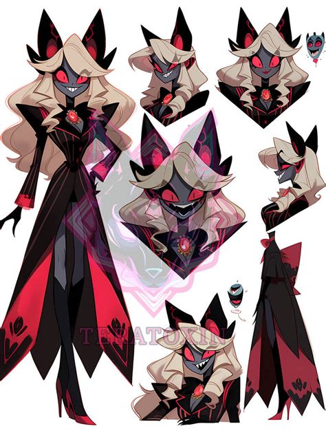 Closed1254 Phoenix Hazbin Hotel Oc Adopt By Teratoxin On Deviantart