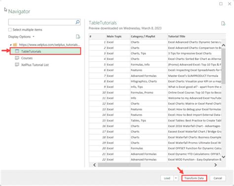 Free Excel Tutorials Power Query Hack Included Xelplus Leila Gharani