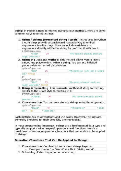 Grok Definitions Summary Foundations Of Computing Strings In Python