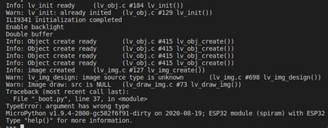 How To Display Imageexample1 And Example2 Got Some Error Micropython Lvgl Forum