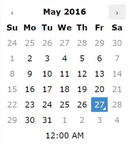 A Lightweight Datetime Picker Component React Datetime Reactscript