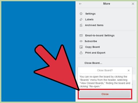 How To Delete Boards In Trello