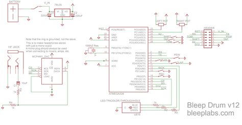 garretlabs meets bleep drum an arduino based drum machine with some