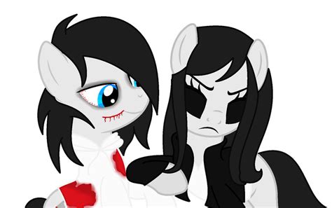 Jeff And Jane Creepypasta Mlp Version By Cupcakeedits20 On Deviantart